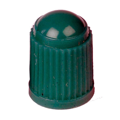 Valve Cap TPMS Compatible Dark Green Plastic with Red Silicone Seal BO ...