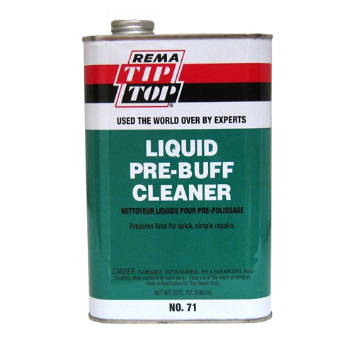Rema Tip Top Pre Buff Cleaner 32 oz Spout Can BOWES RTC 71 – Bowes Seal ...